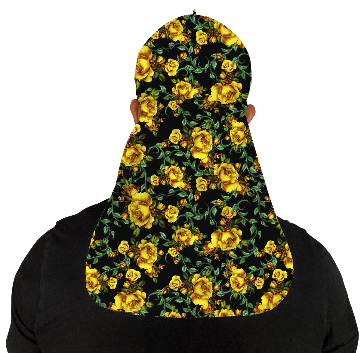 Yellow Floral Silky Durag – Joorags
